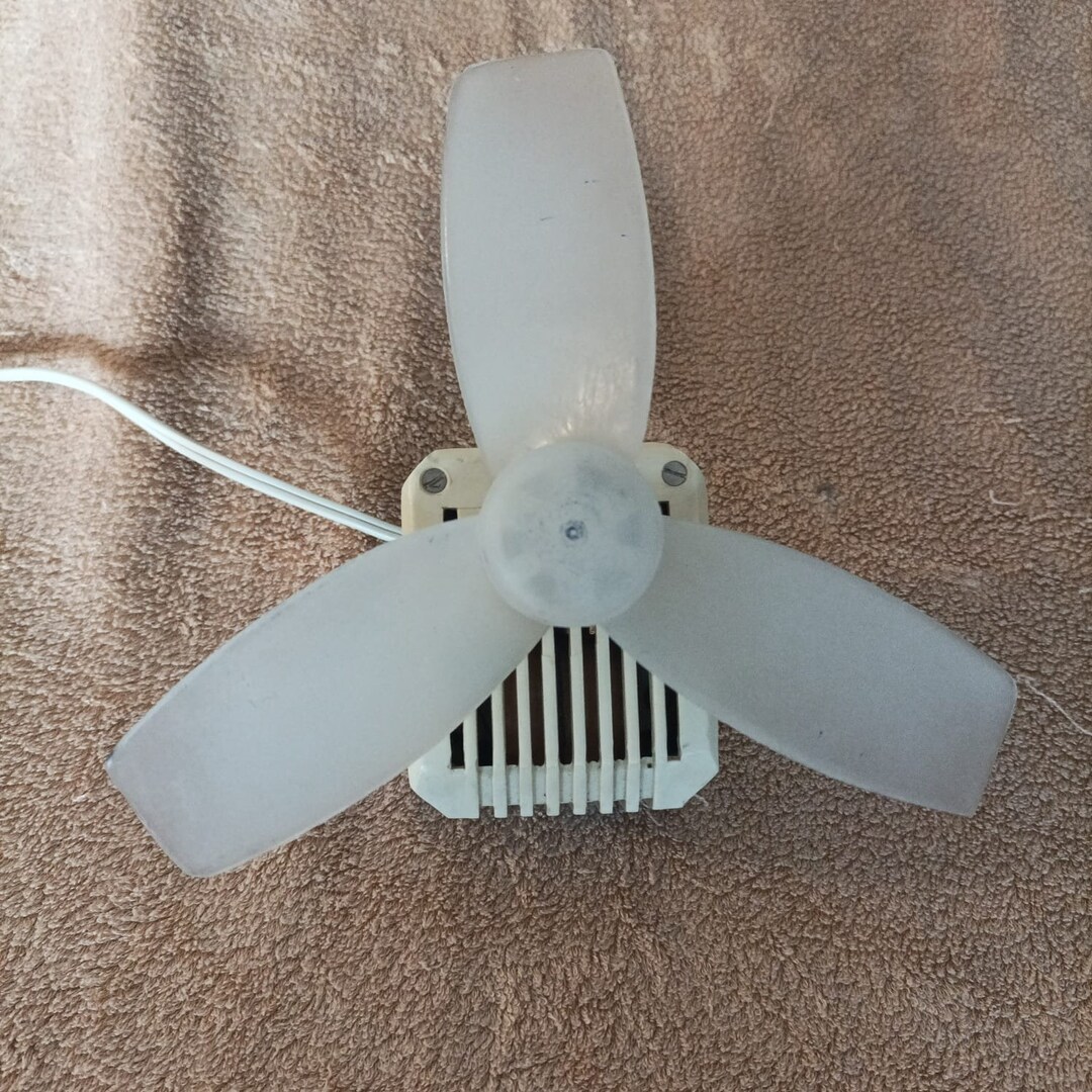 Vintage 70s Desk Fan Vintage Table Ventilator 1970s Made in Yugoslavia ...