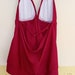 VINTAGE Tankini Swimsuit Tankini Top 90s Vine Red Tankini - Etsy