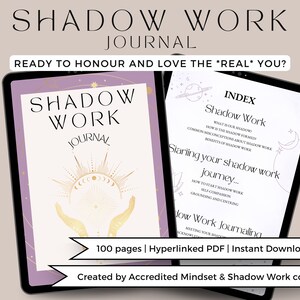 Digital Shadow Work Journal | Printable Shadow Work Workbook for ...