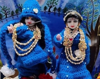 Radha Krishna Jodi Dress - Etsy