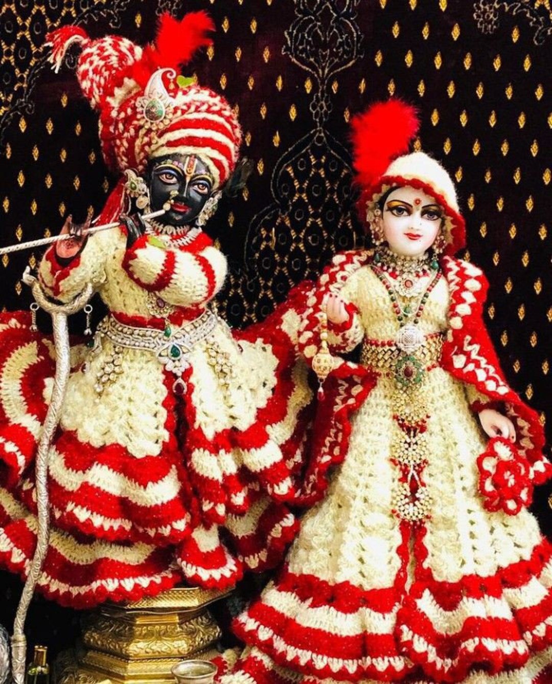 Radha Krishna Jodi Dress - Etsy