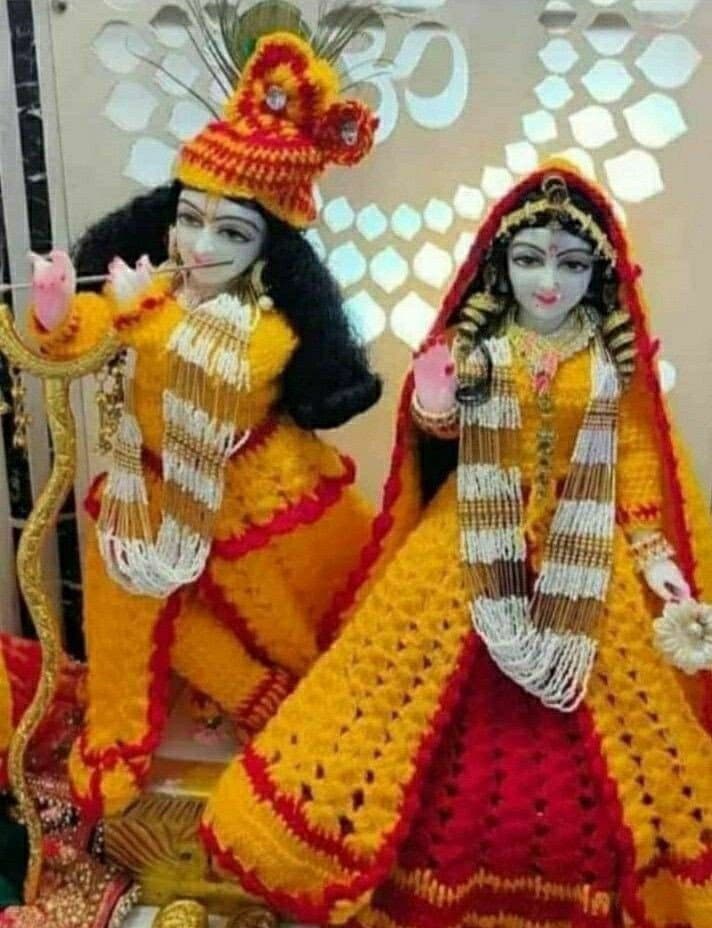 Radha Krishna Jodi Dress - Etsy