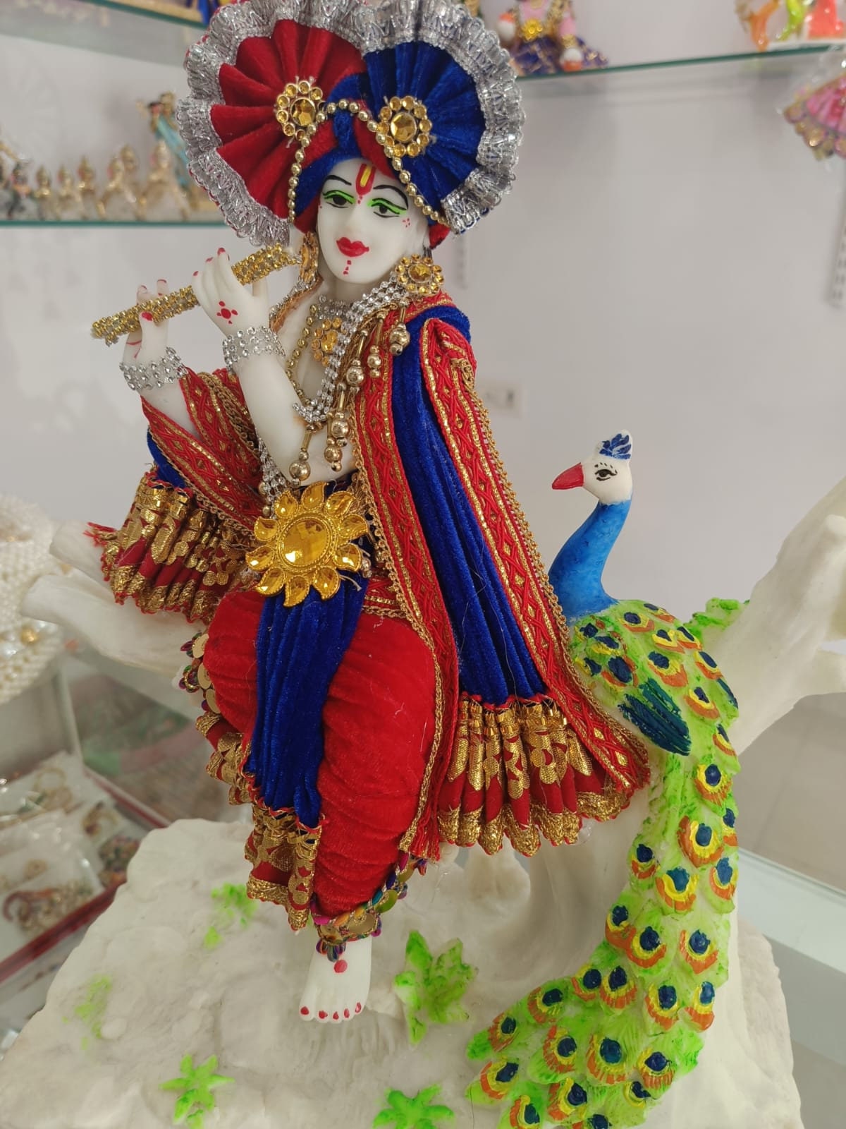 Beautiful Lord Krishna Statue 12 Inch - Etsy