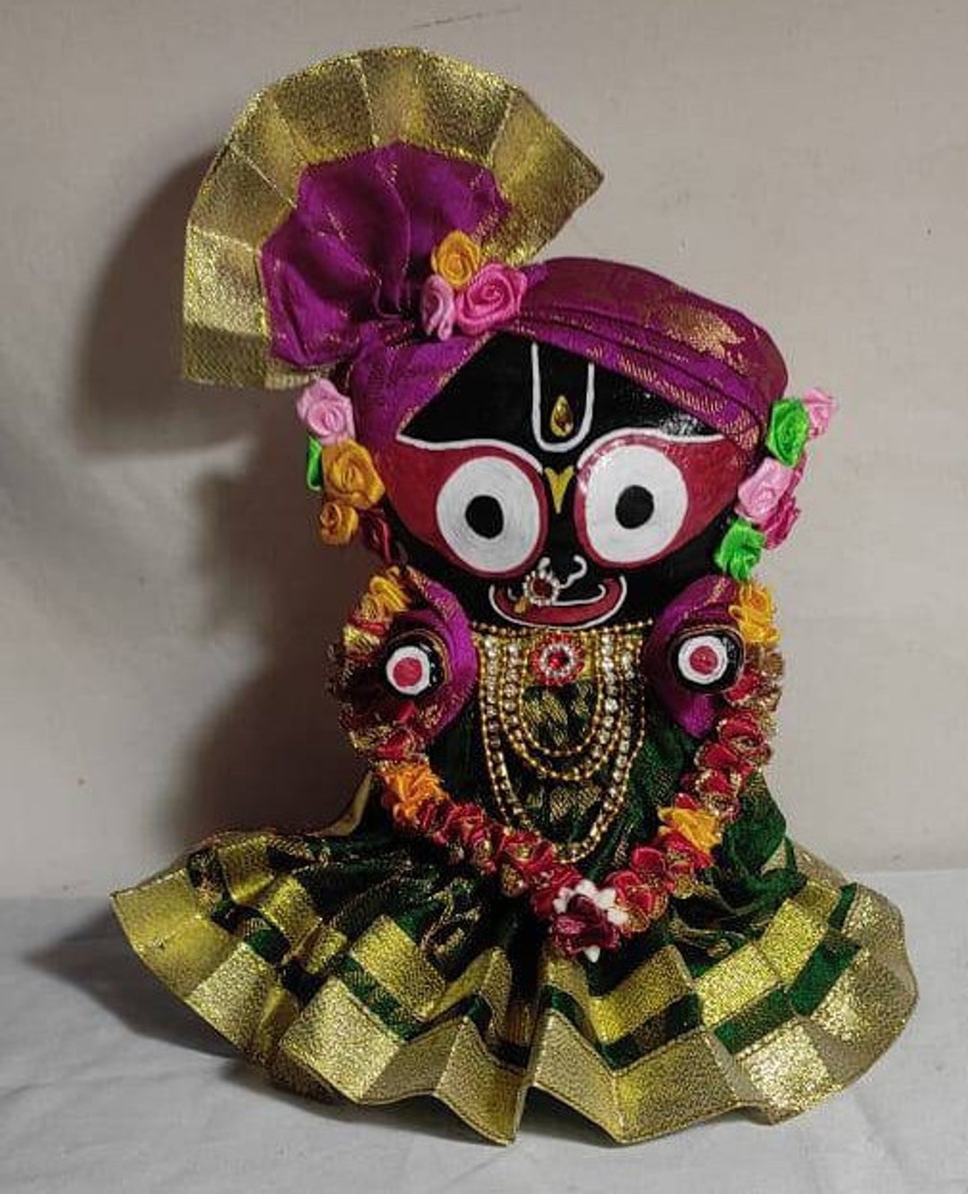 Beautiful Handmade Statue of Lord Jagannath Ji - Etsy