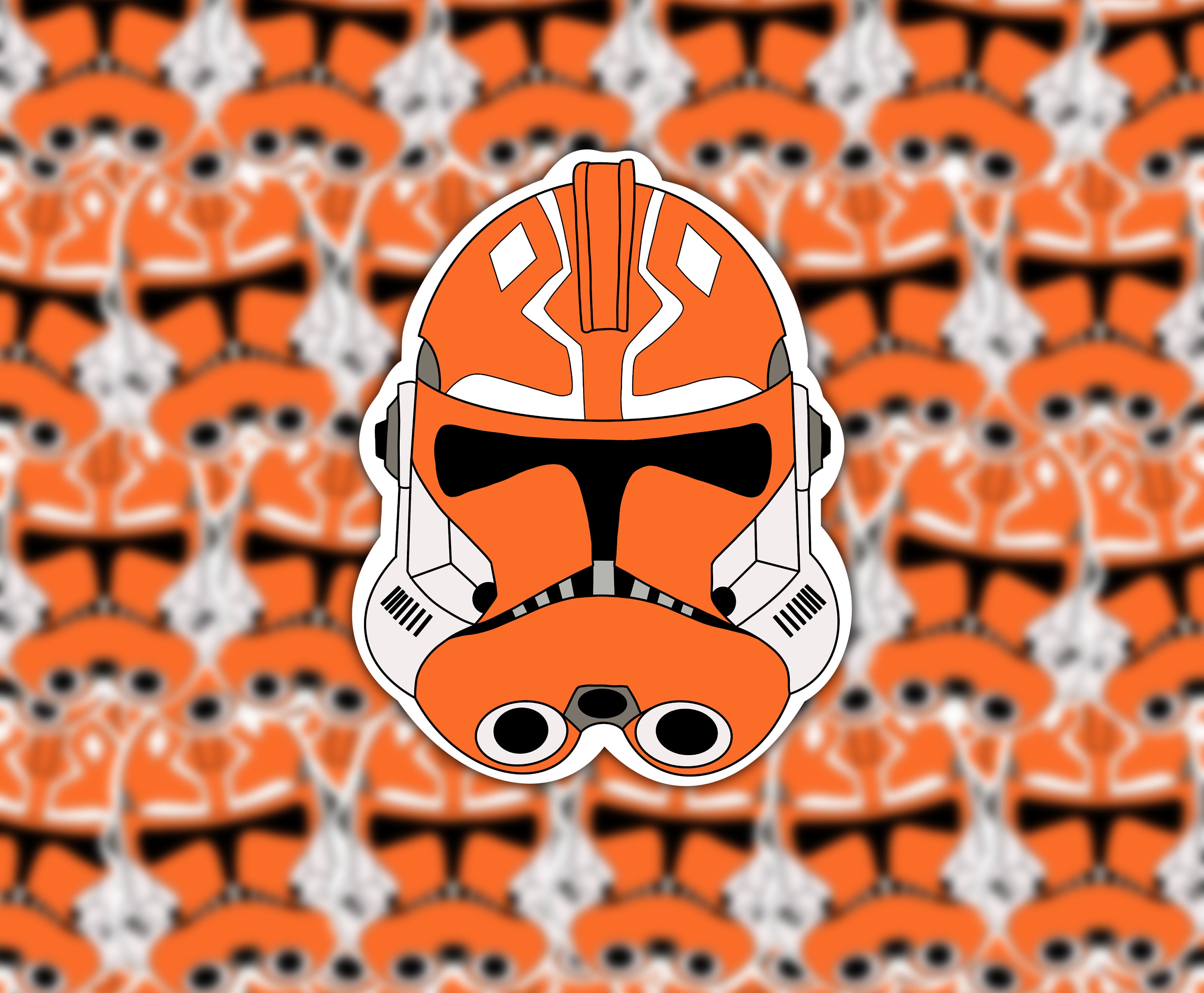 Clone Trooper Tano Sticker | Ahsoka Tano | Clone Wars | Star Wars ...