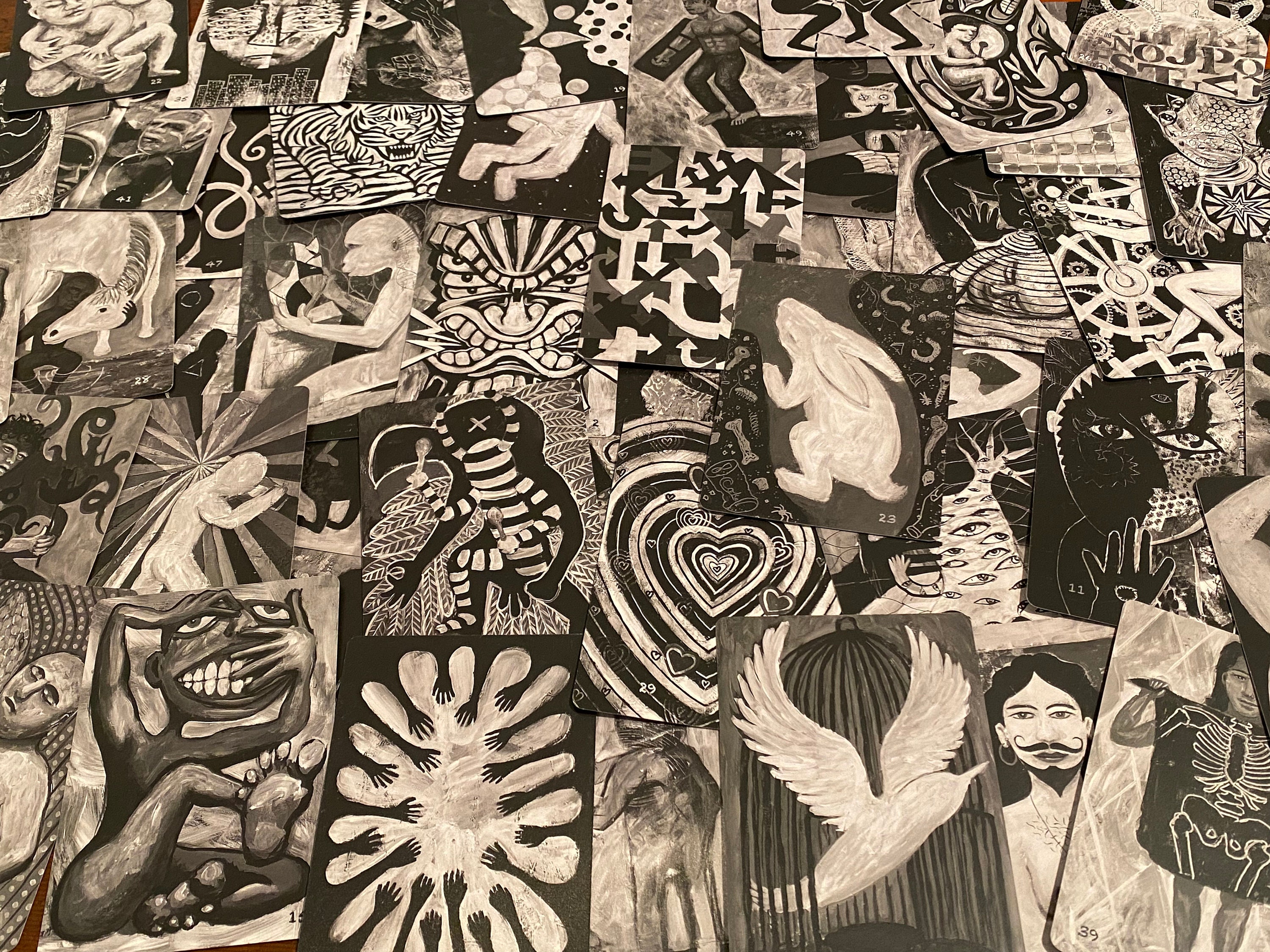 Embracing Shadow & Light Oracle Deck, Doug Hammett, Oracle Cards, Tarot, Shadow Work, Divination ...