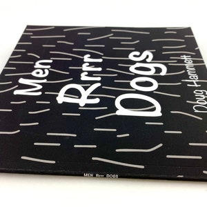 Men Rrrr Dogs, Playful Adult Book, Art Book / Doug Hammett - Etsy