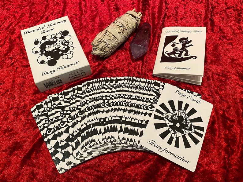 Bearded Journey Tarot Deck, Doug Hammett, Tarot Cards, Tarot Deck, Gay ...