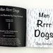 Men Rrrr Dogs Playful Adult Book Art Book / Doug Hammett - Etsy