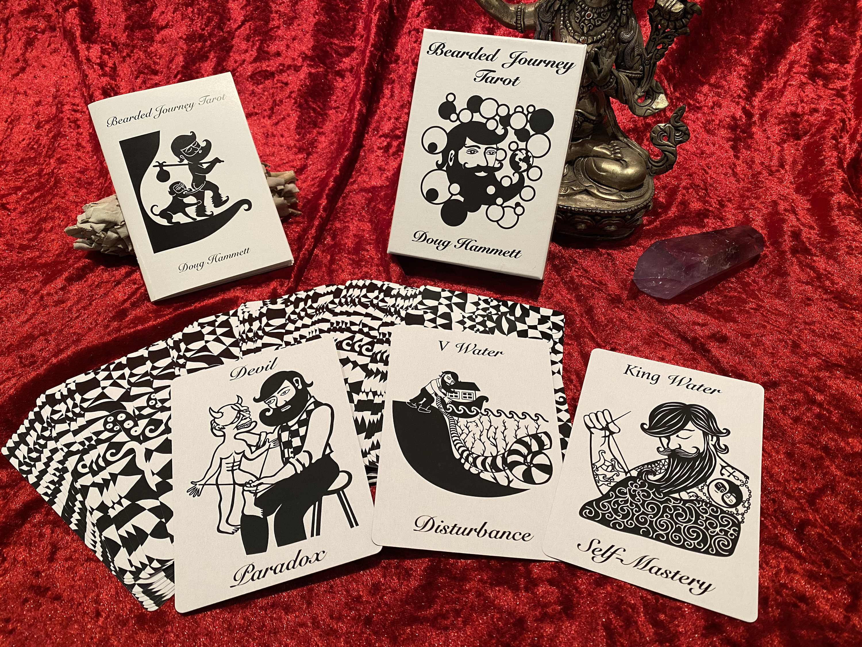Bearded Journey Tarot Deck, Doug Hammett, Tarot Cards, Tarot Deck, Gay ...