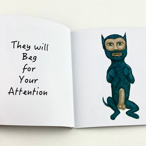 Men Rrrr Dogs, Playful Adult Book, Art Book / Doug Hammett - Etsy