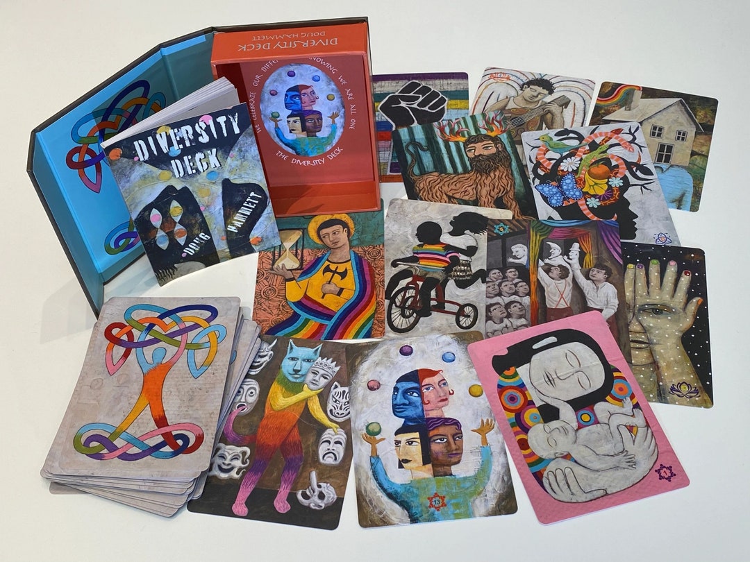 Diversity Deck, Doug Hammett, Oracle Cards, Oracle Deck, Tarot, LBGQT+ ...