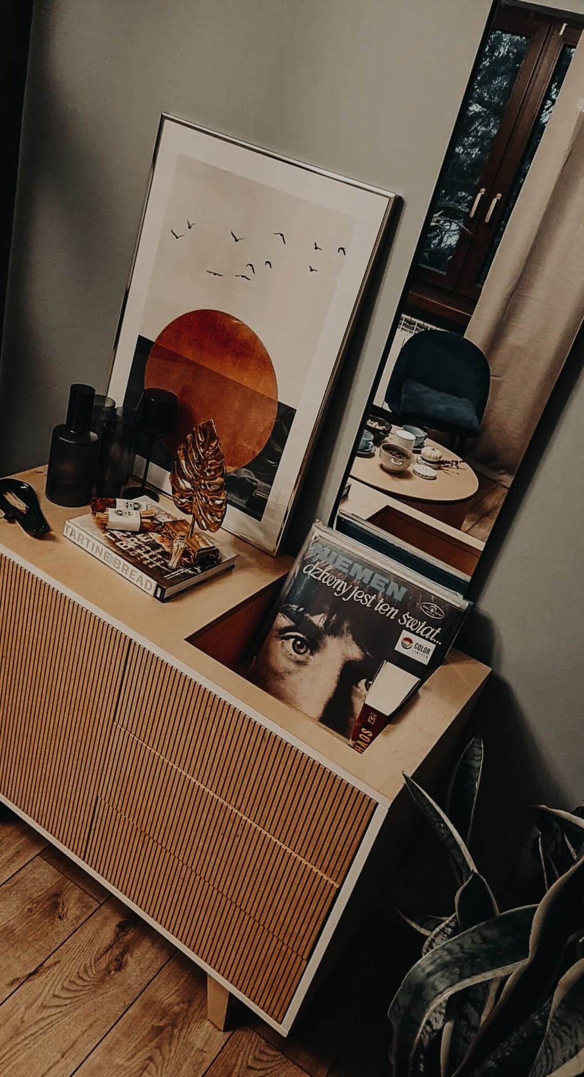 Record Player Stand Vinyl Record Storage Sideboard Vinyl - Etsy