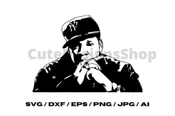 Jay Z svg png jpg dxf ai eps / Cricut Machine / Instant | Etsy