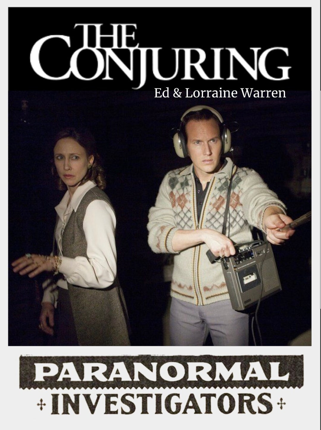 Ed and Lorraine Warren Conjuring Poster - Etsy