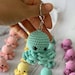 Handmade Crochet Whale and Octopus Keychains Colorful Crochet Keychains ...