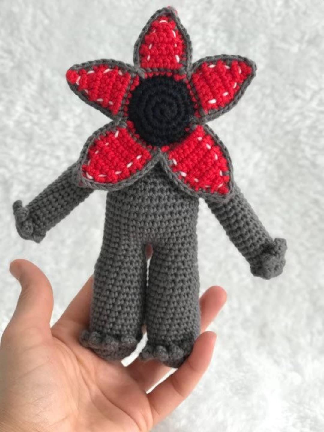 Crochet Toy Demogorgon | Crochet Stranger Things | Amigurumi Gift ...