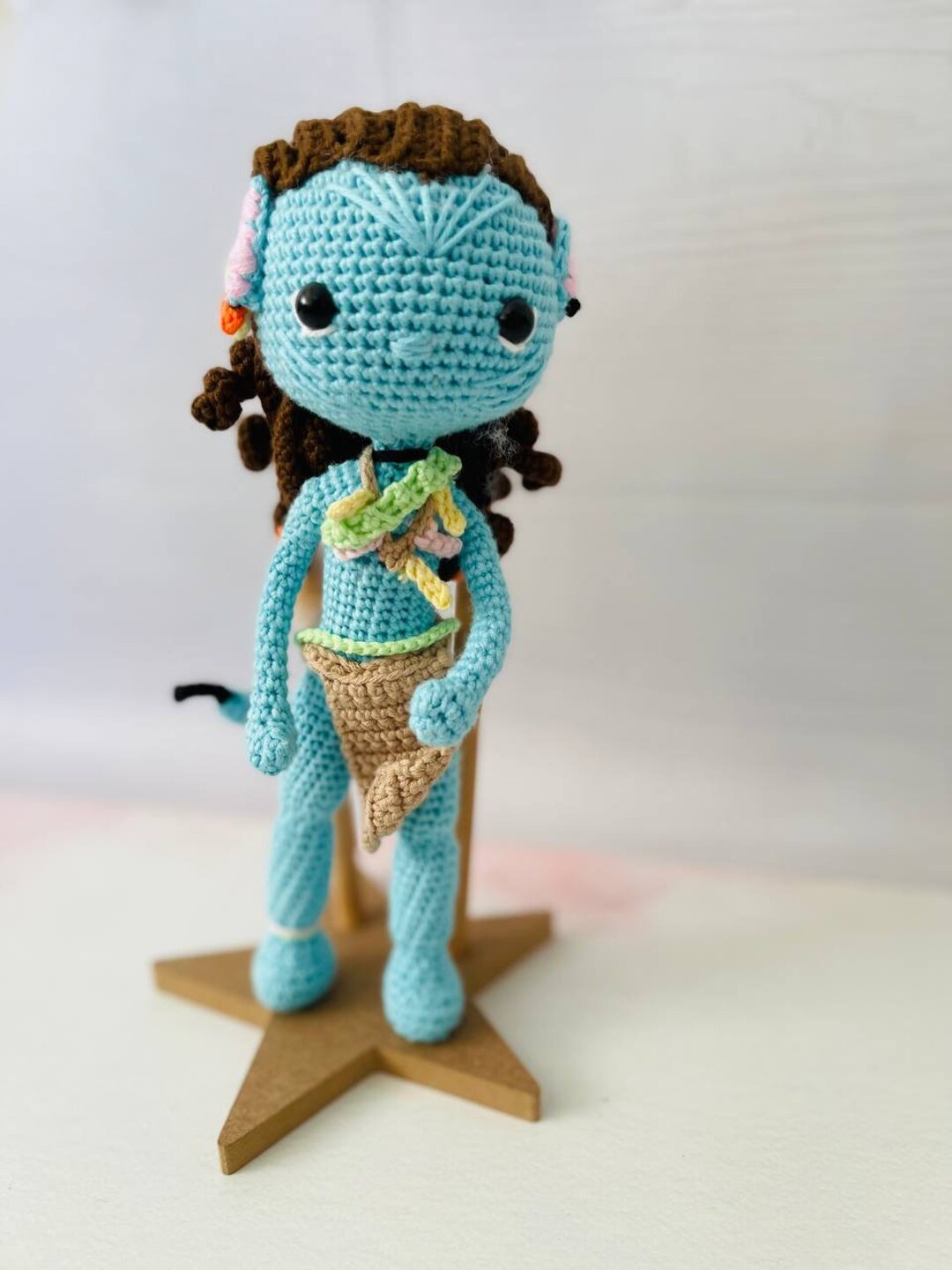 Avatar Neytiri Crochet, Knitted Avatar, Avatar Gift, Neytiri Doll - Etsy