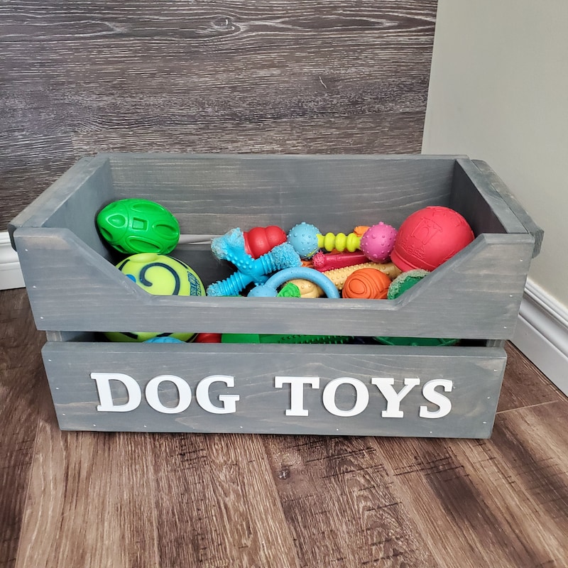 Dog Toy Box - Etsy