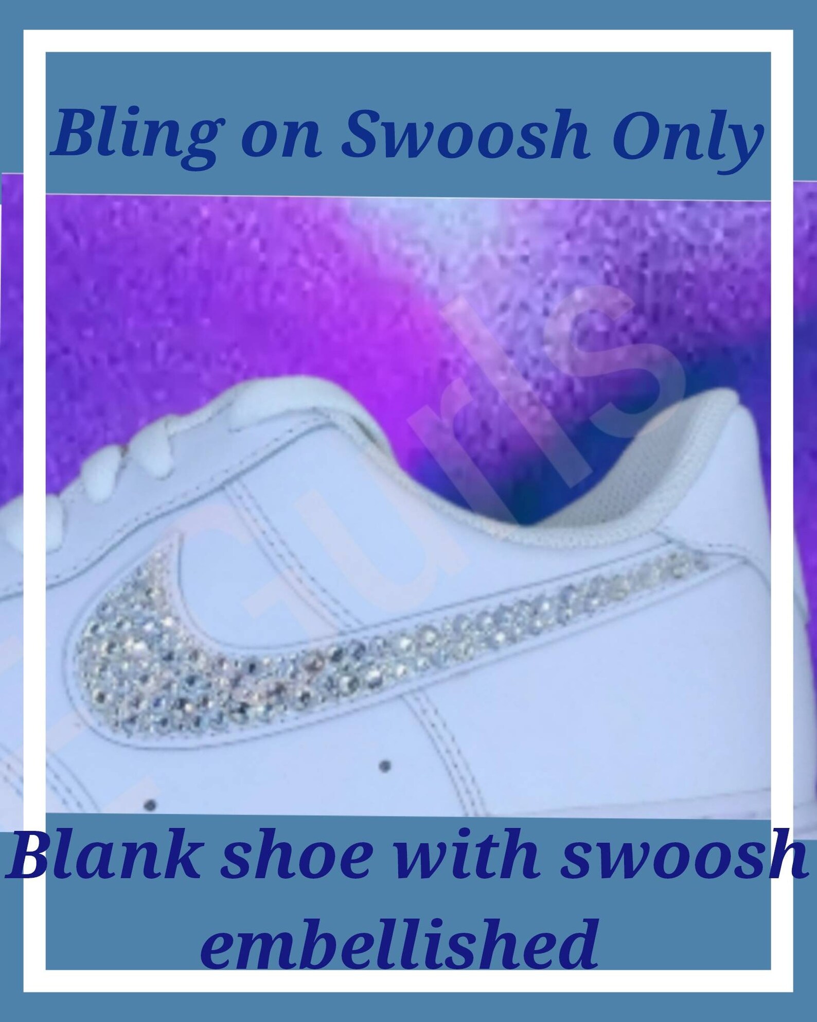 Custom Design Bedazzled AF1 for Quinceañera/ Mis XV Años/ - Etsy