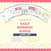 Daily Morning Binder|arabic Alphabets and Numbers Practice|islamic and ...