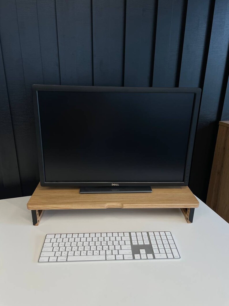 Monitor Stand, Monitor Riser, Laptop Stand, Desktop Organizer, Gift for ...