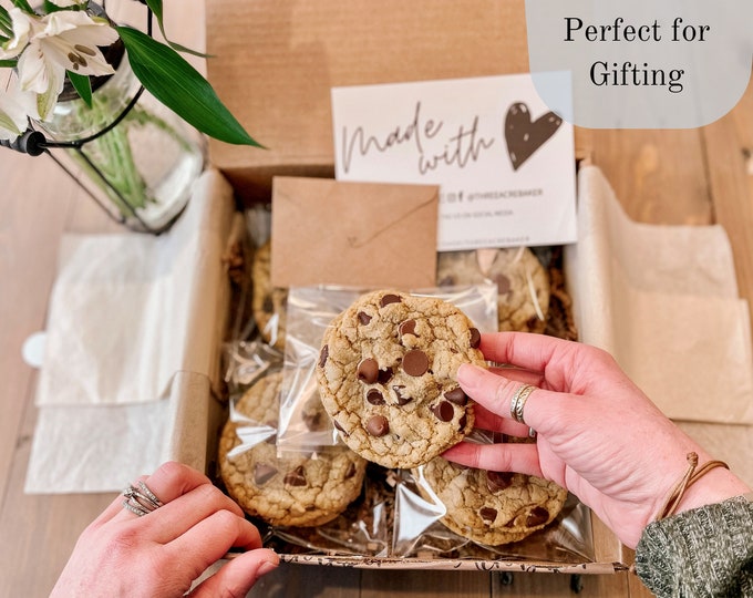 Browned Butter Chocolate Chip Cookies Cookie Gift Box - Etsy