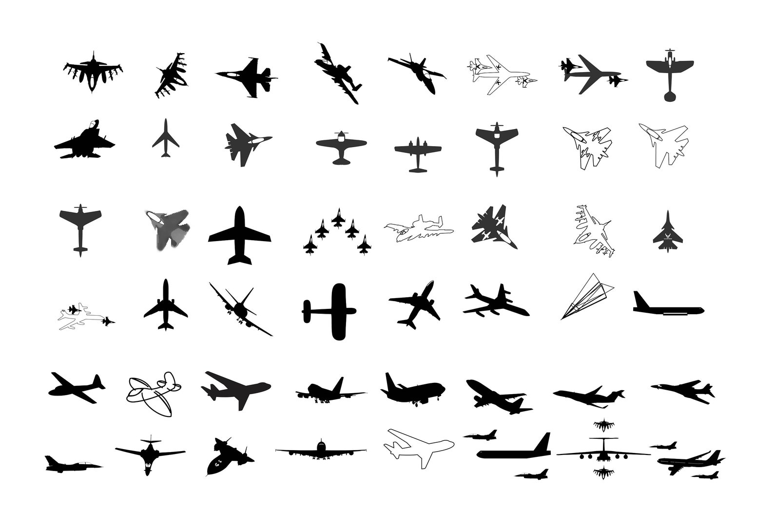 Airplane Svg War Plane SVG Military Plane Svg Passenger - Etsy