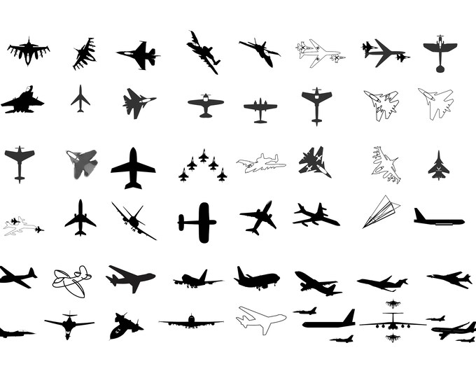 Airplane Svg, War Plane SVG, Military Plane Svg, Passenger Plane Svg ...