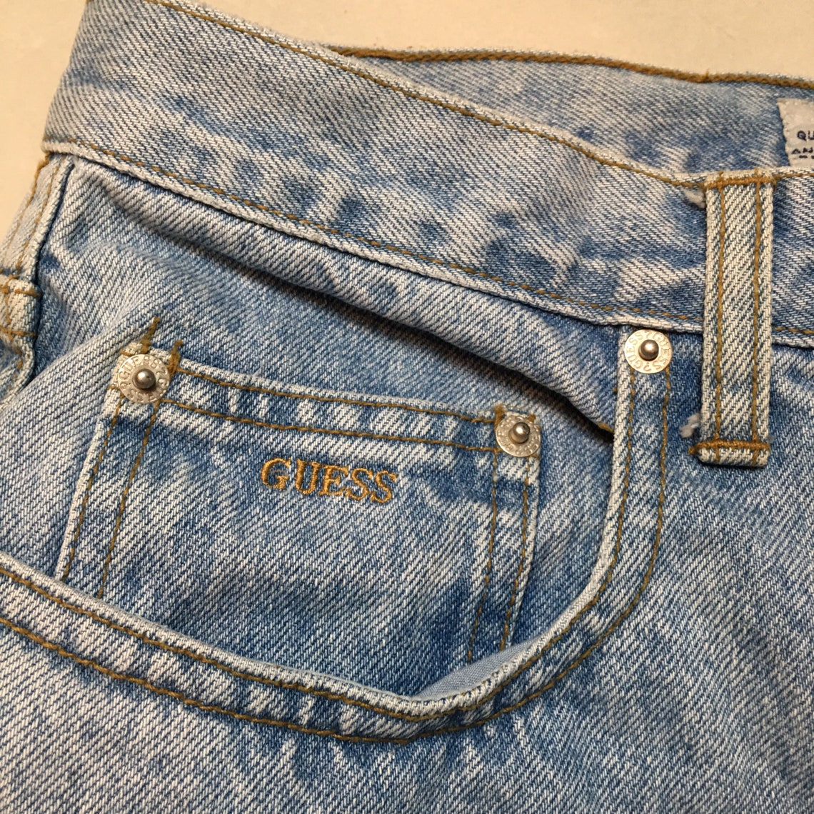Vintage Guess Jeans Pants - Etsy