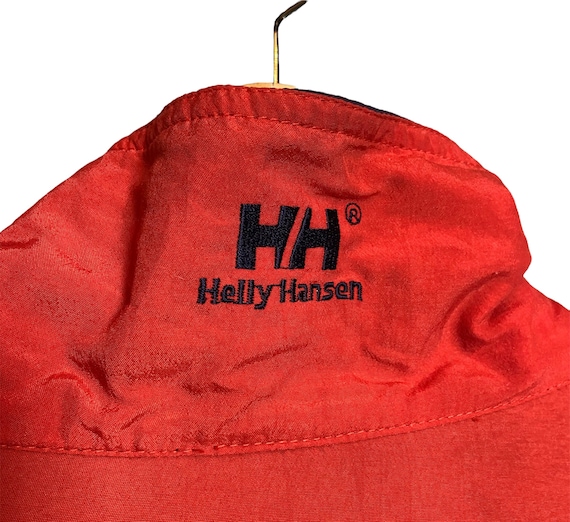 Vintage Helly Hansen Half Zip Patch Logo Pattern Wind… - Gem