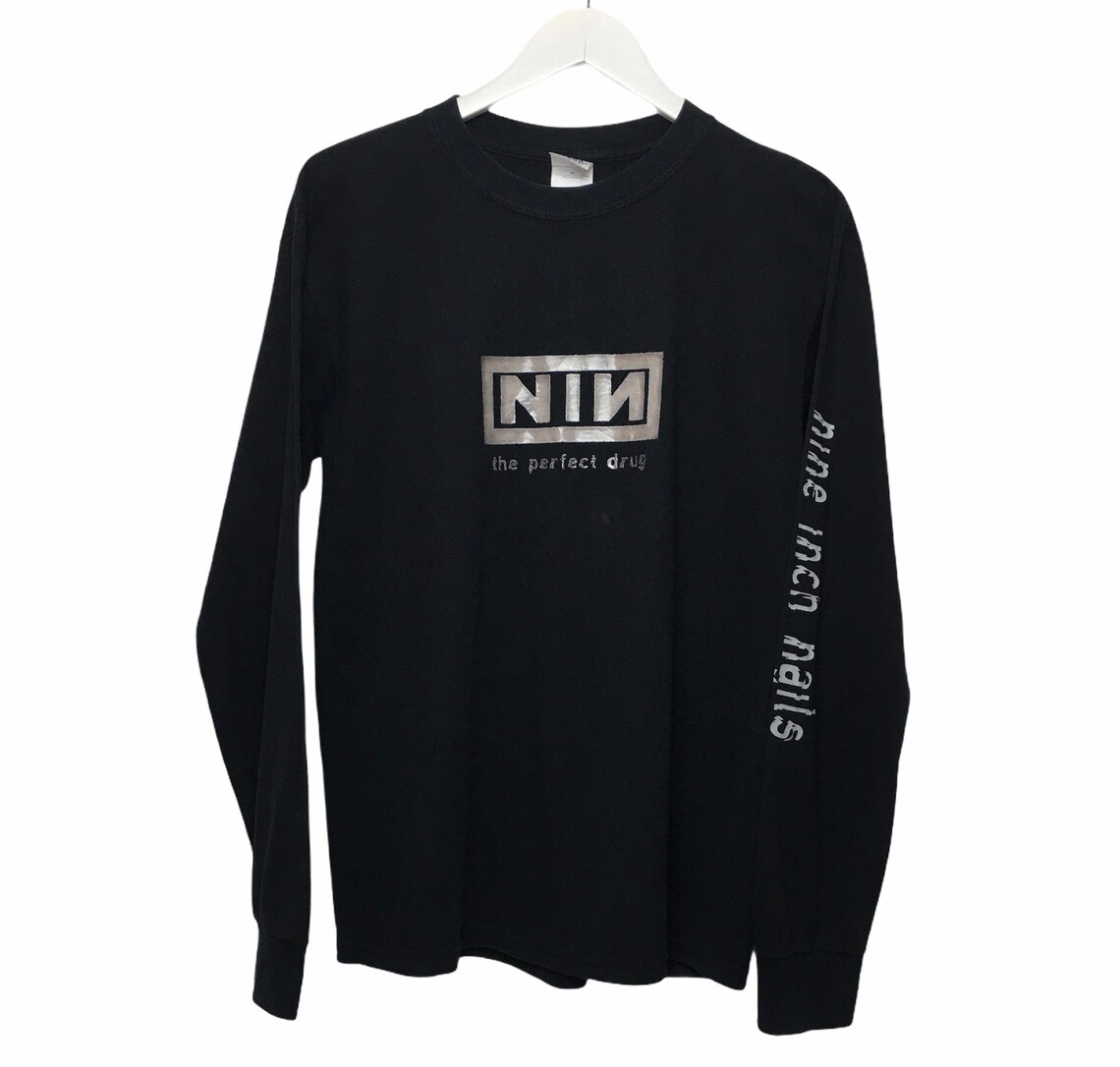 Vintage Nine Inch Nails Perfect Drug Long Sleeve T-shirt - Etsy