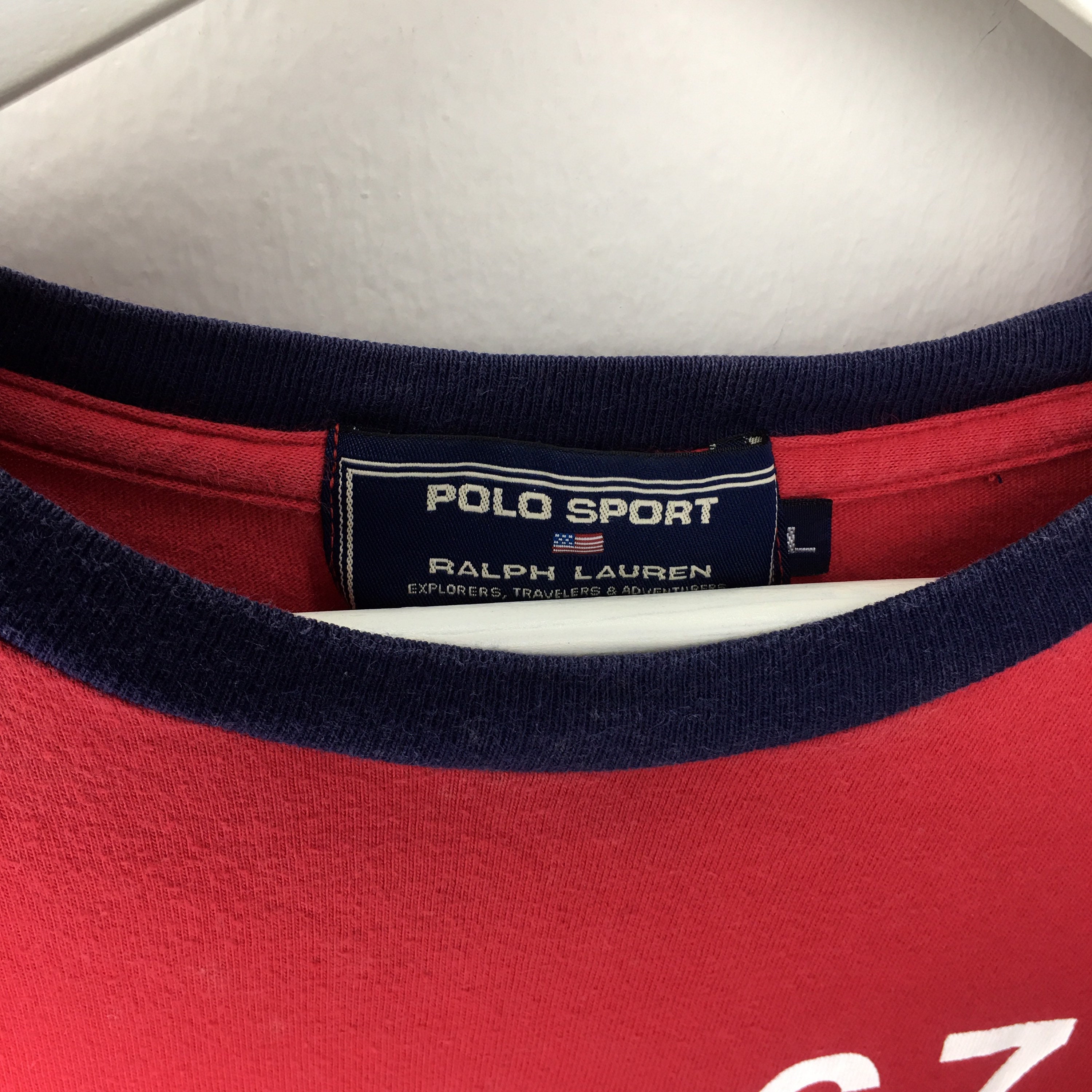 Rare Vintage 90s Polo Sport US-67 Logo T Shirt | Etsy