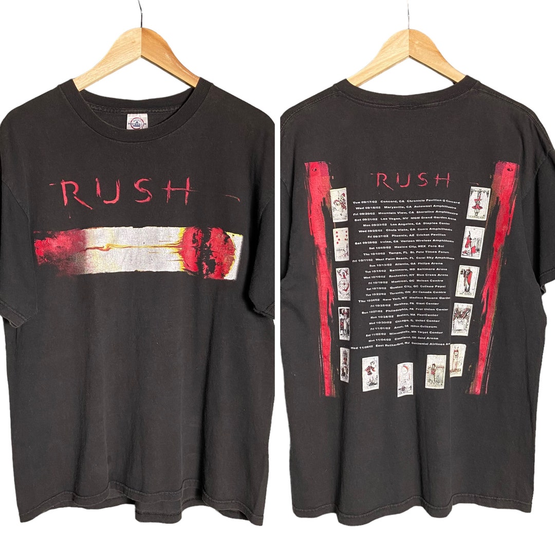 Vintage Y2K Rush Tour Band T-shirt - Etsy
