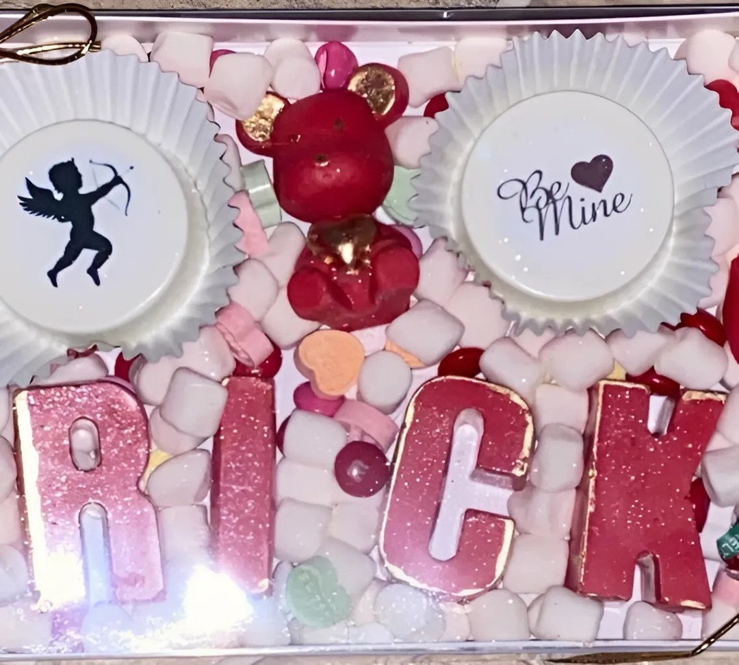 Valentines Template Pre-cut Edible Images Multiple Sizes For: Cake Pops ...