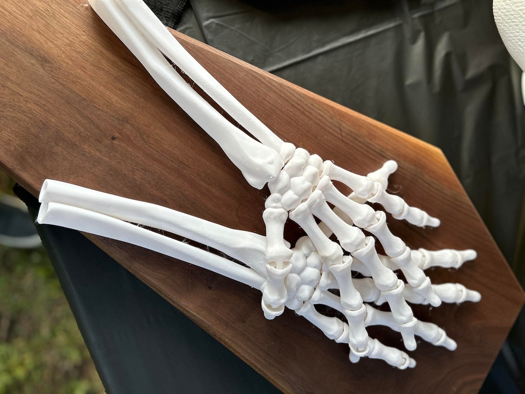 Xl Flexi Skeleton Hand - Etsy
