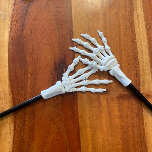 Articulated ( Flexi) Skeleton Hand Pencil Topper - Etsy