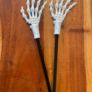 Articulated ( Flexi) Skeleton Hand Pencil Topper - Etsy