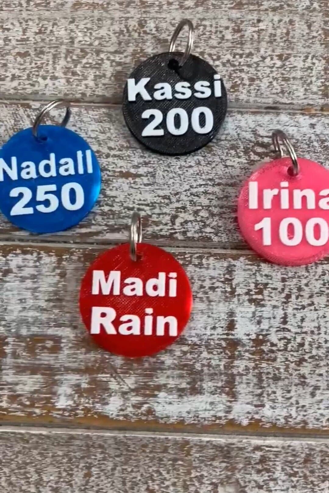 Custom Horse Blanket Tags – Durable TPU Plastic, Personalized Barn Gear ...