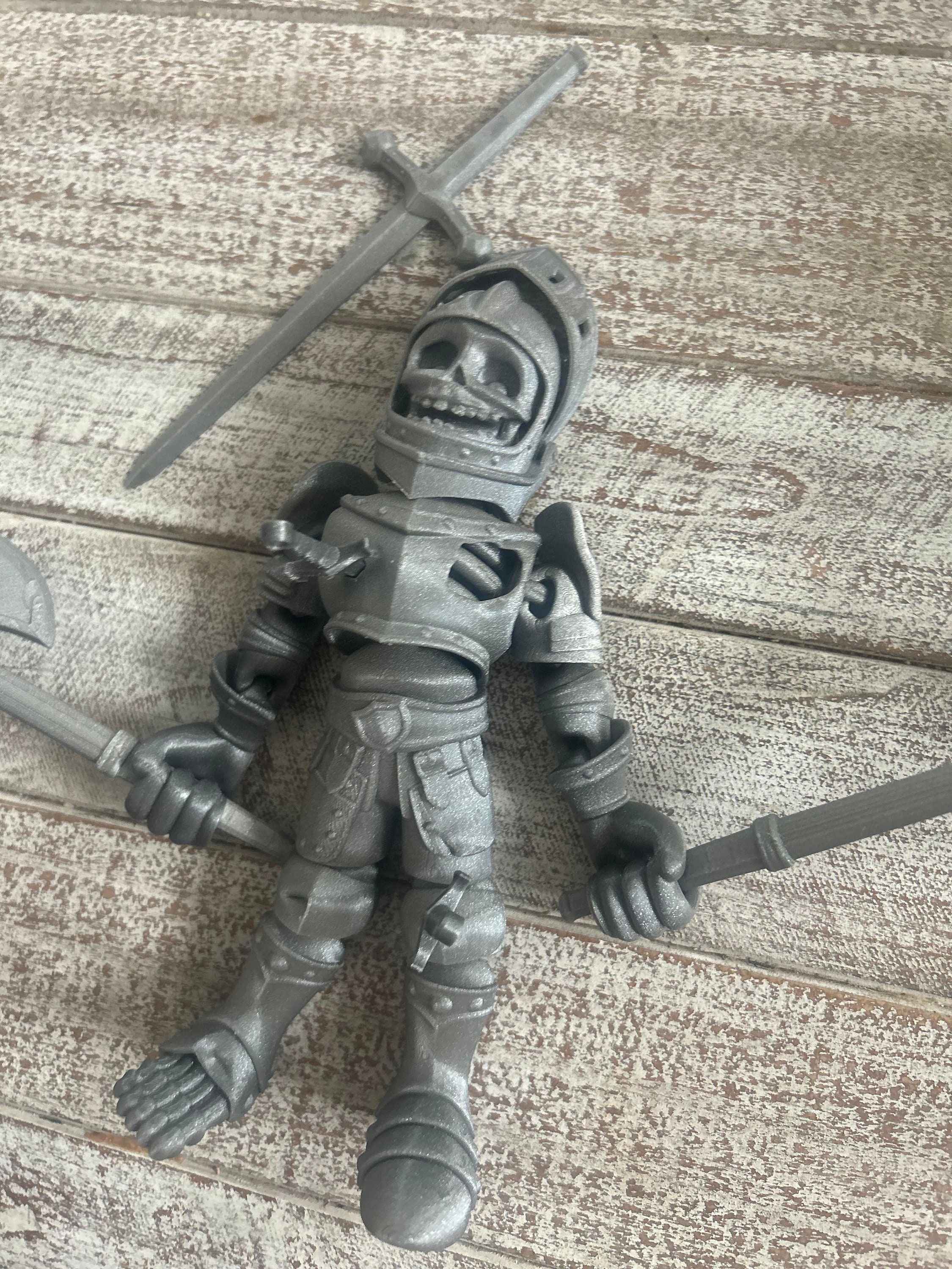 Flexi Skeleton Knight - Etsy