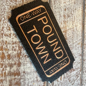 One Way Ticket to Pound Town 3d Printed Gag Gift for the One You Love ...