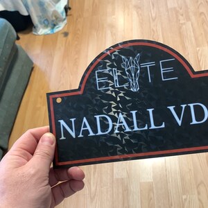 Personalized Horse Stall Signs - Custom Stable Name Plates - Etsy