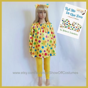 Put Me in the Zoo Girls Book Week Costume Will Fit Girls 6 - 7 Years - Etsy