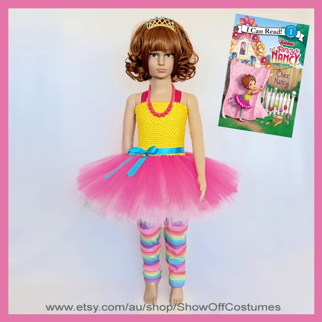 Fancy Nancy Tutu Costume Will Fit Girls 4 -5 Years of Age - Etsy