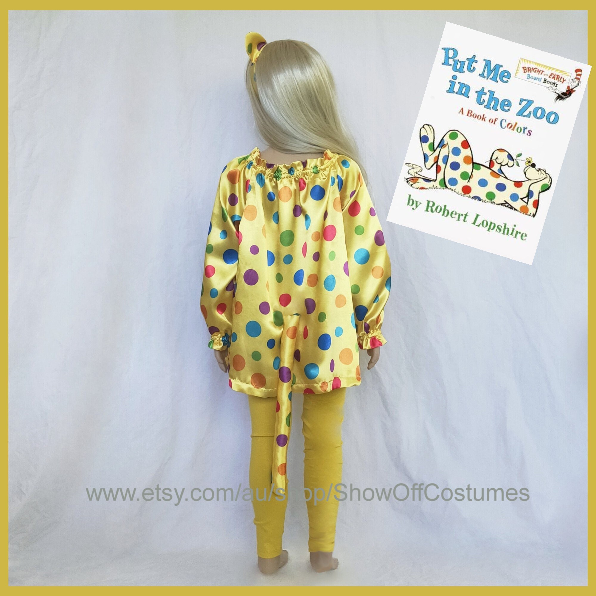 Put Me in the Zoo Girls Book Week Costume Will Fit Girls 6 - 7 Years - Etsy