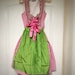 Vintage Dirndl Pink Dirndl Dress Oktoberfest Costume XS-S - Etsy