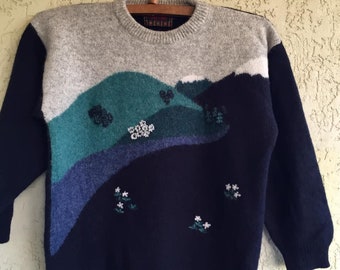 Landscape Sweater | Etsy