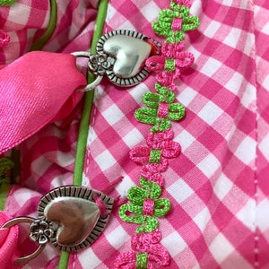 Vintage Dirndl Pink Dirndl Dress Oktoberfest Costume XS-S - Etsy