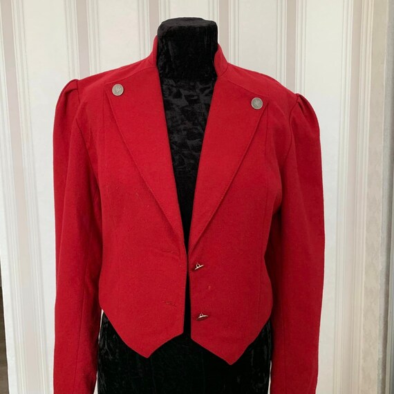 Vintage trachten blazer Tyrolean jacket women Oktober… - Gem