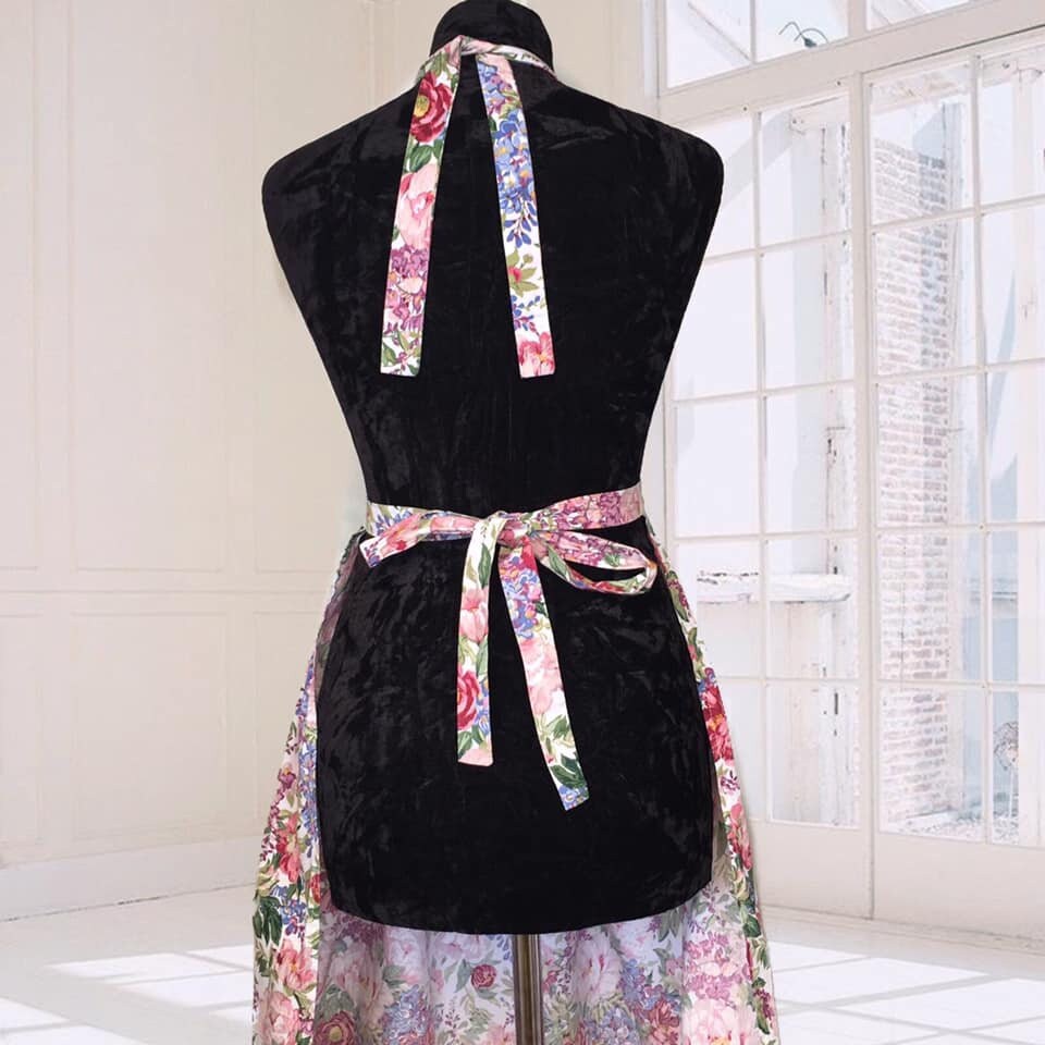 Vintage Apron Dress Cottagecore Apron Floral Women's Apron | Etsy